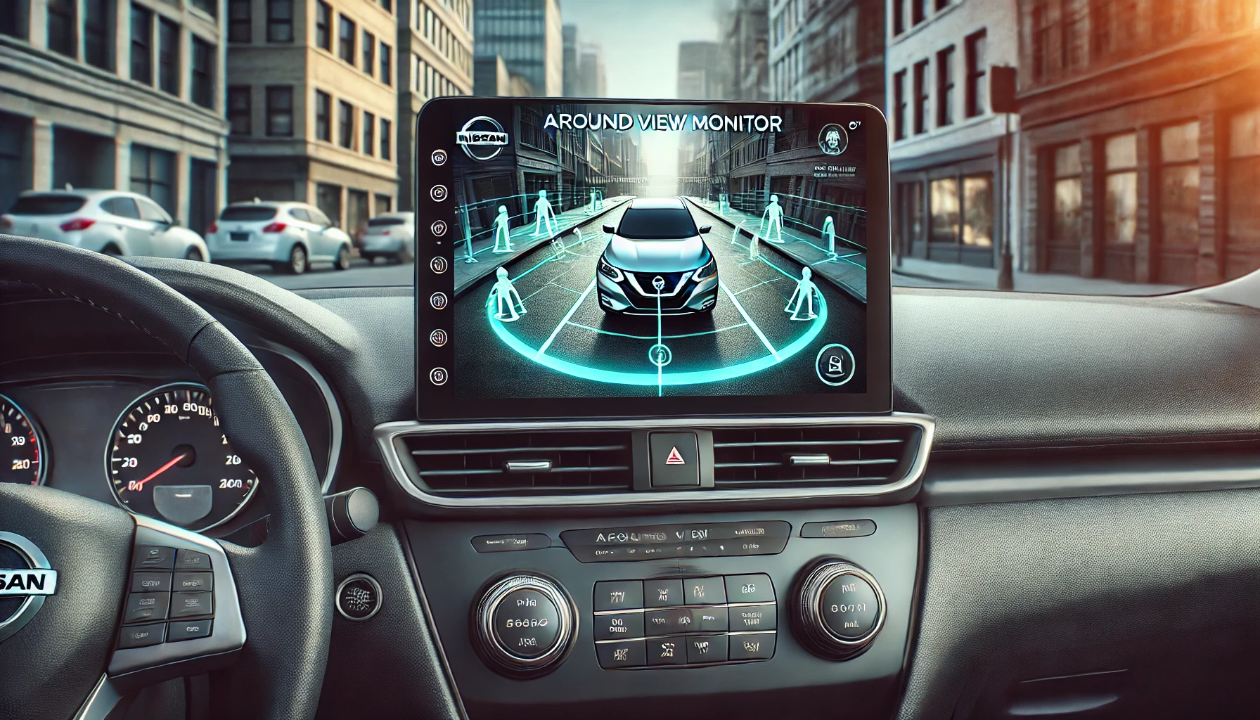 Intelligenter Around View Monitor von Nissan – 360° Rundumsicht für ...